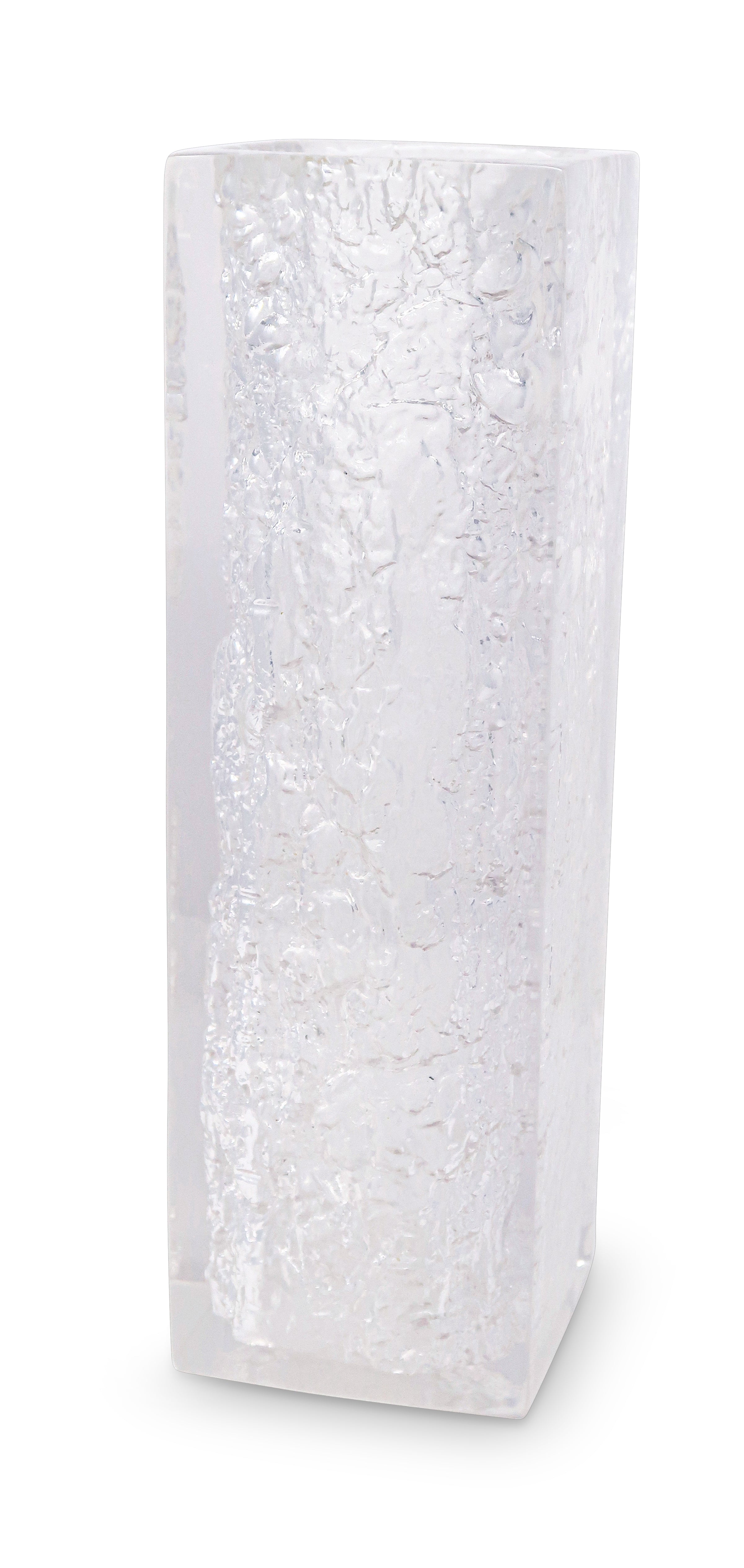 Acrylic Vase with Textured Design – Vivience
